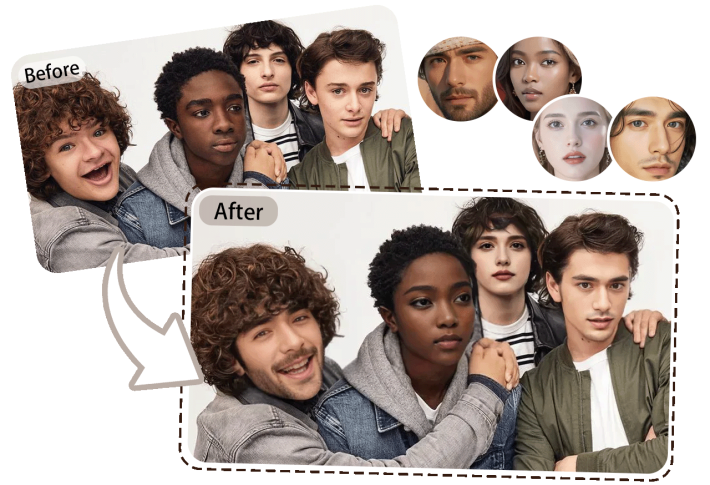 Free AI Face Morph Online: Explore Face Mixing Fun