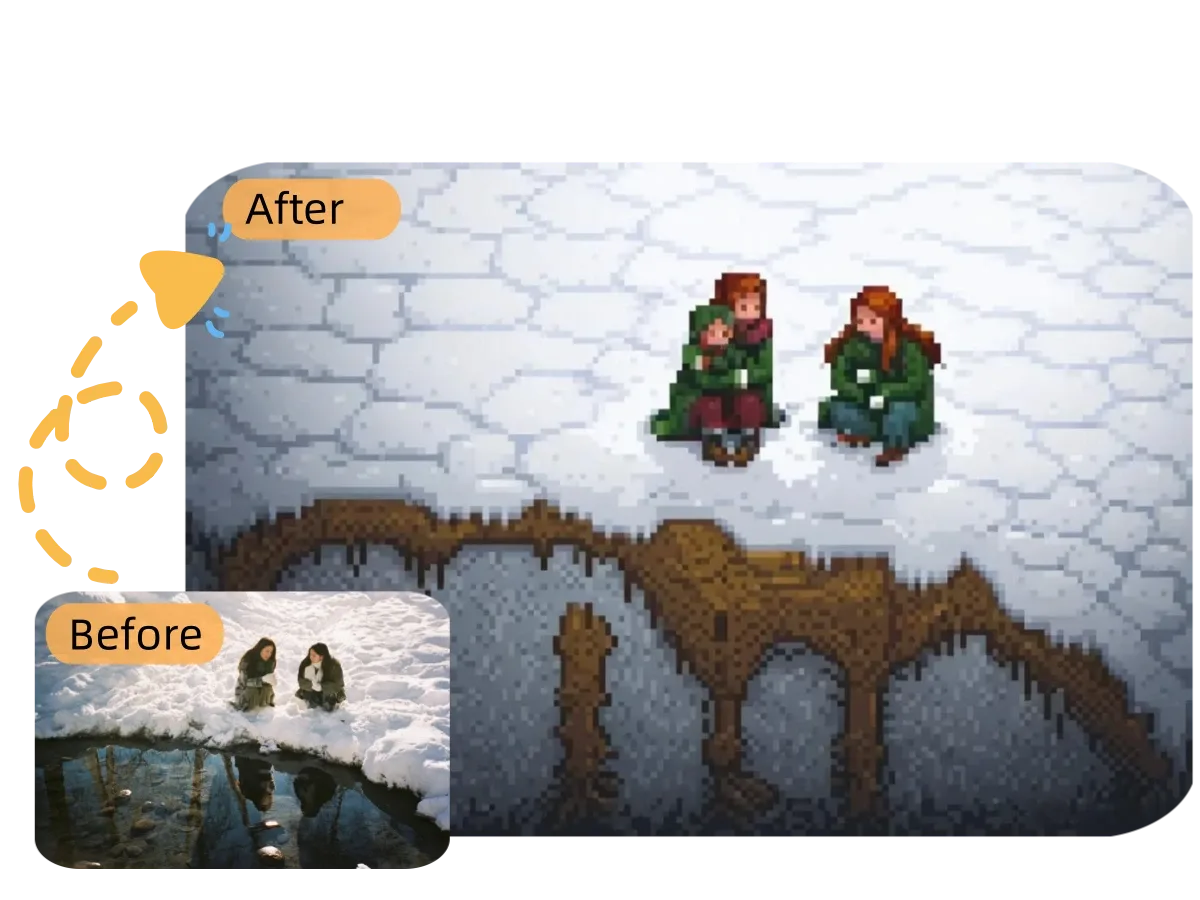 Photo to Pixel Art Converter Online Free | No Sign-up